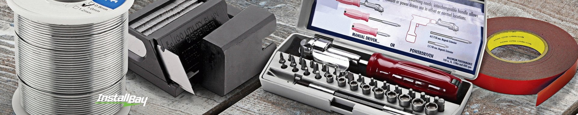 Install Bay™ - Screws, Tapes, Cutters, Crimpers, Tester Kits, Cable ...