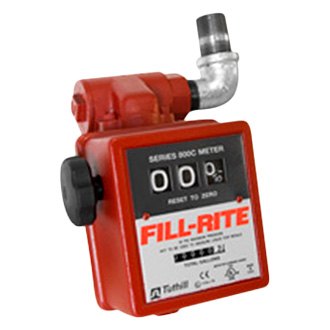 Fill-Rite® - 800C Series Gallons Mechanical 3-Wheel Fuel Transfer Meter ...