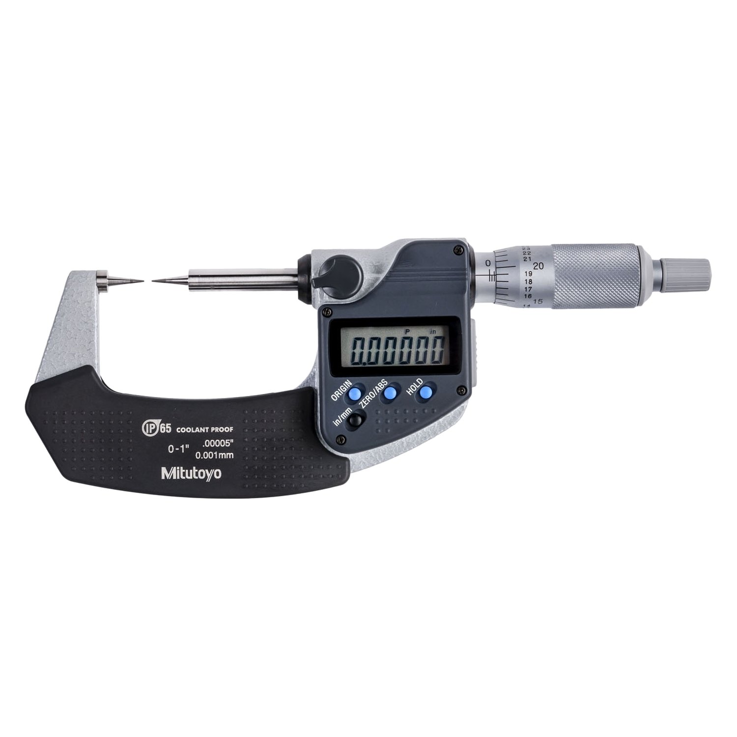 Mitutoyo® - 342 Series™ SAE and Metric Digital Point Micrometer ... Mitutoyo® - 342 Series™ SAE and Metric Digital Point Micrometer ...