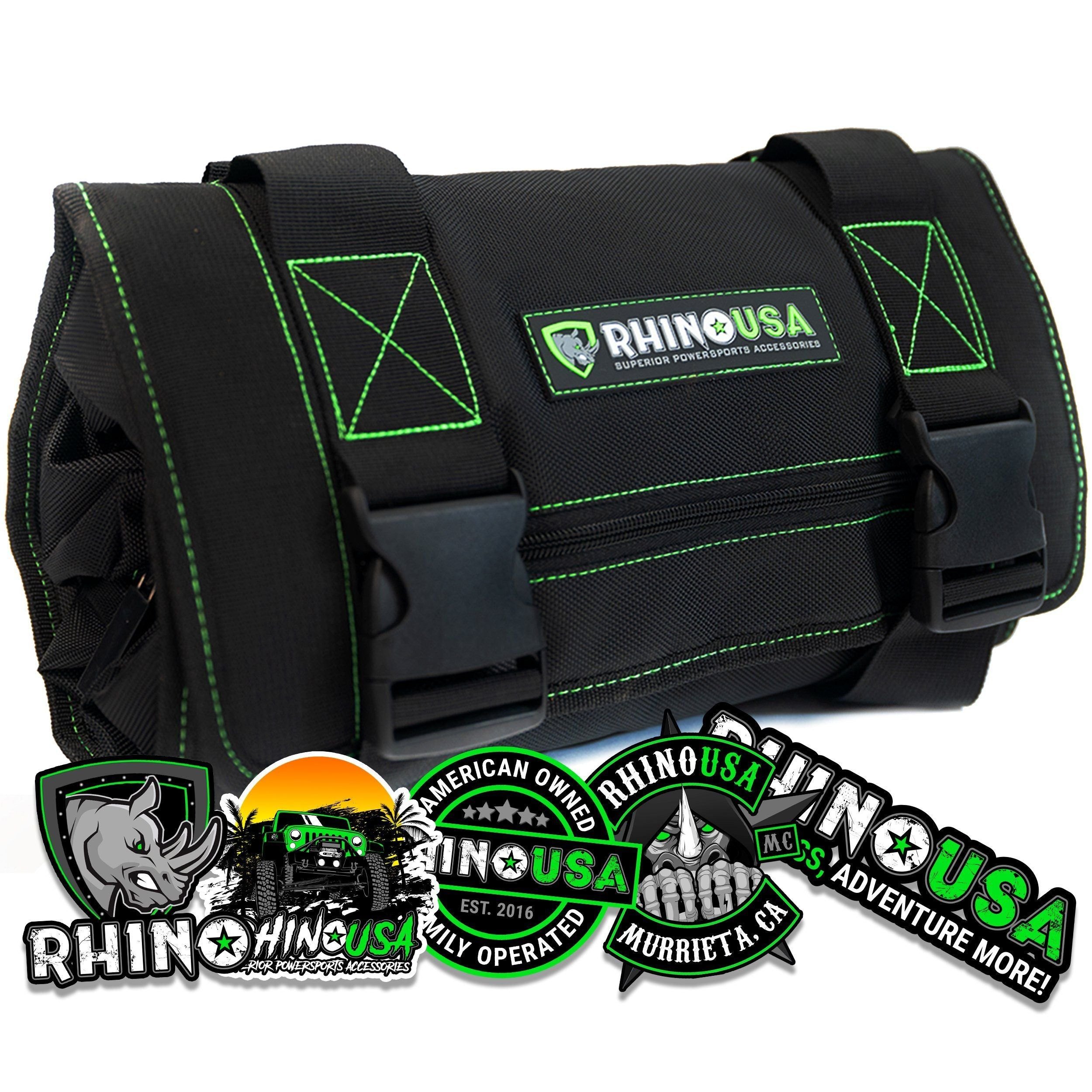 Rhino USA® RNO-TOOL-ROLL - Ultimate UTV/4x4 Tool Organizer - TOOLSiD.com
