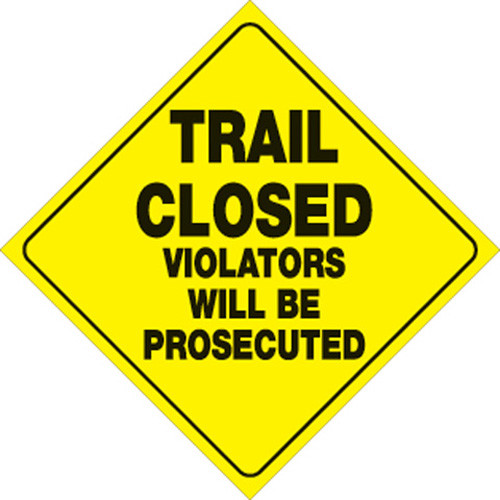 Voss Signs® - 12" Yellow Plastic Reflective Sign - TOOLSiD.com